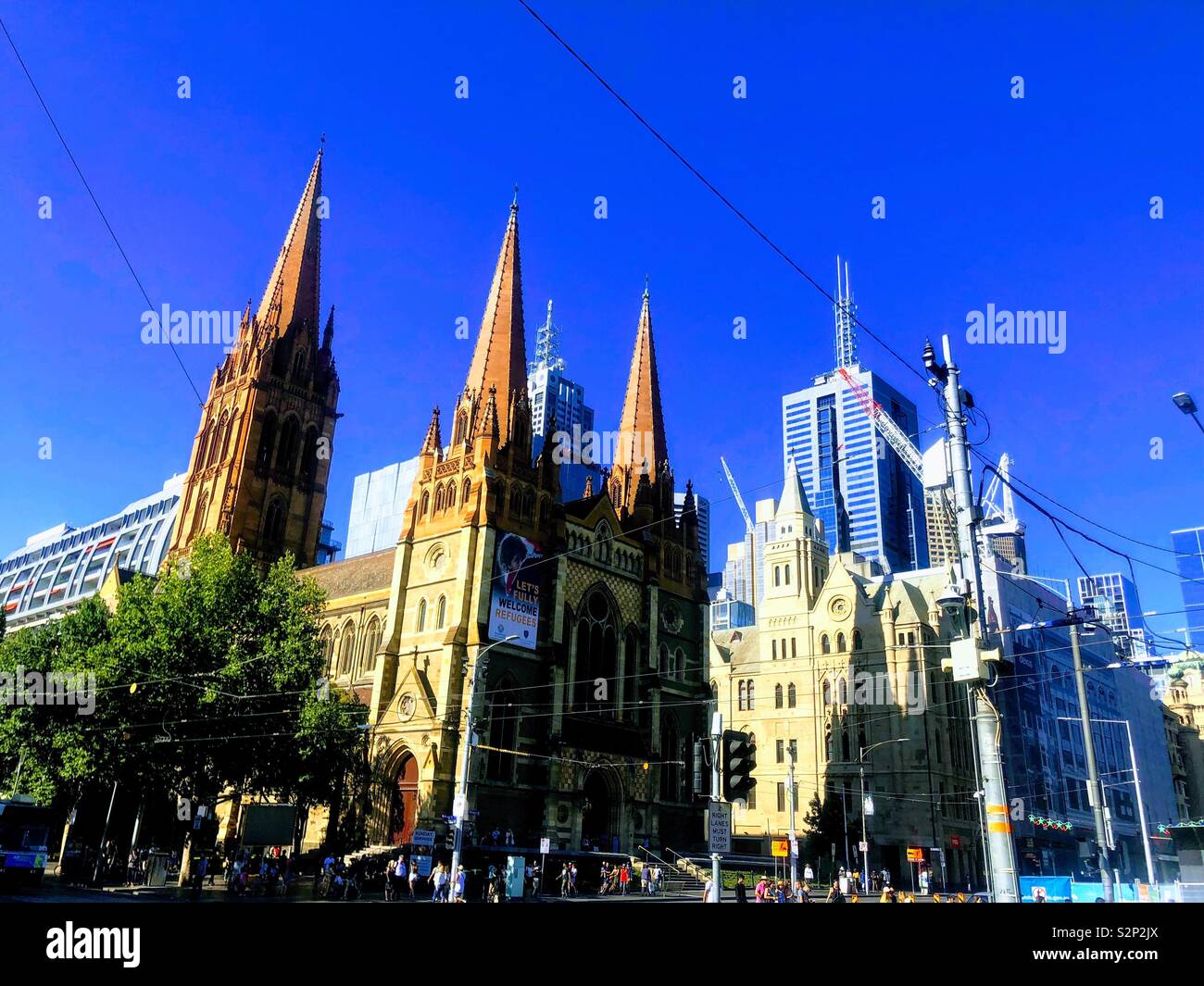 Melbourne streets hi-res stock photography and images - Alamy
