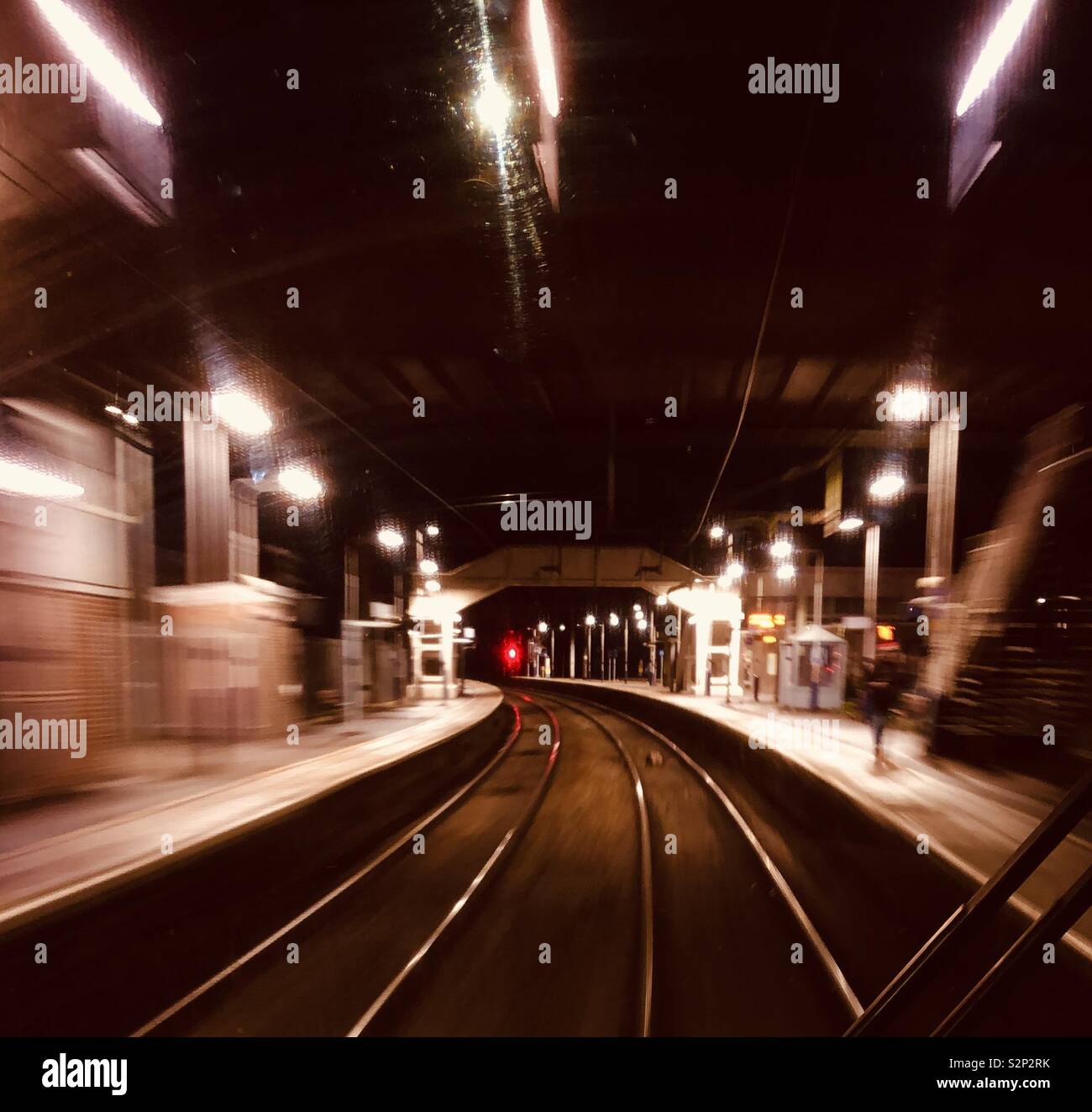 Station lights hi-res stock photography and images - Alamy