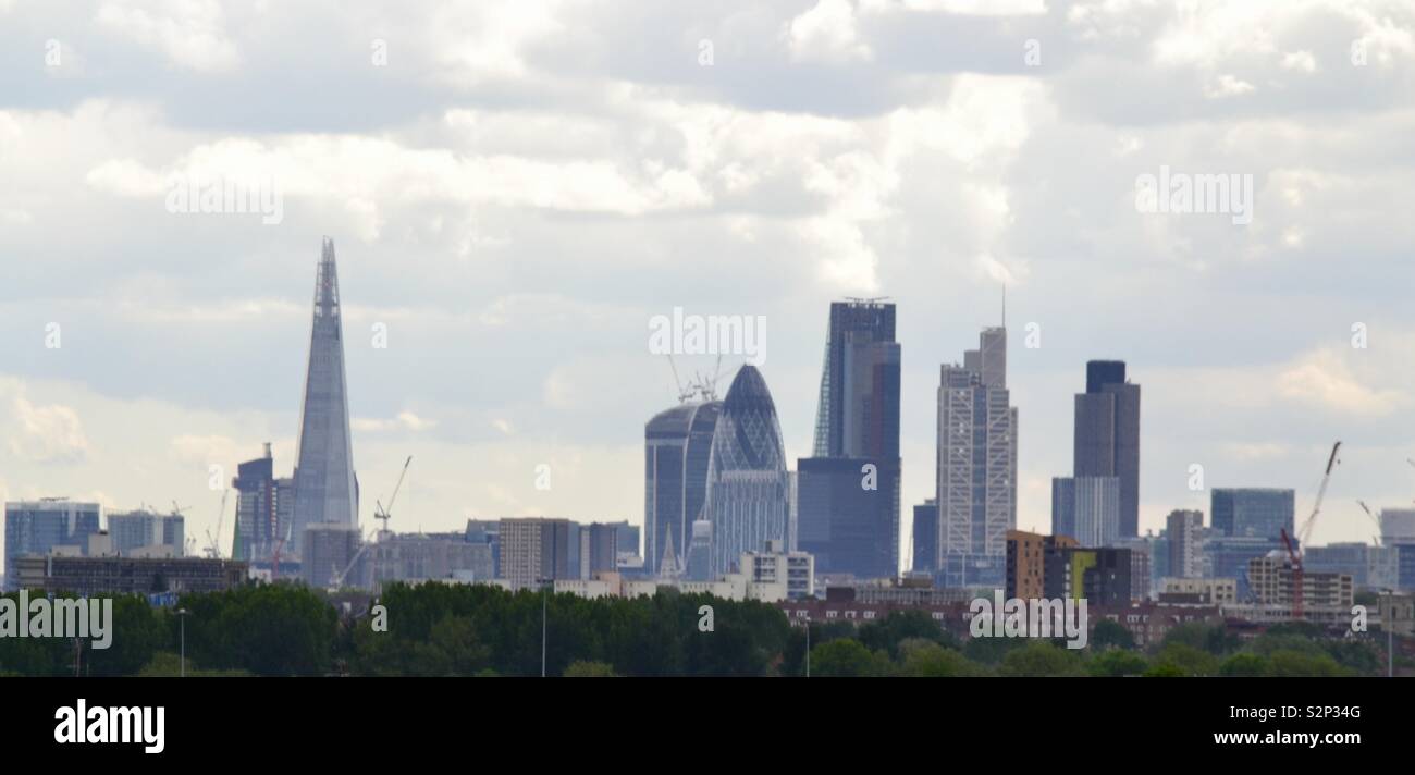 The shard and gherkin hi-res stock photography and images - Alamy