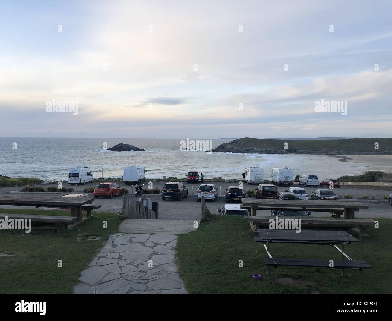 Crantock beach hi-res stock photography and images - Alamy