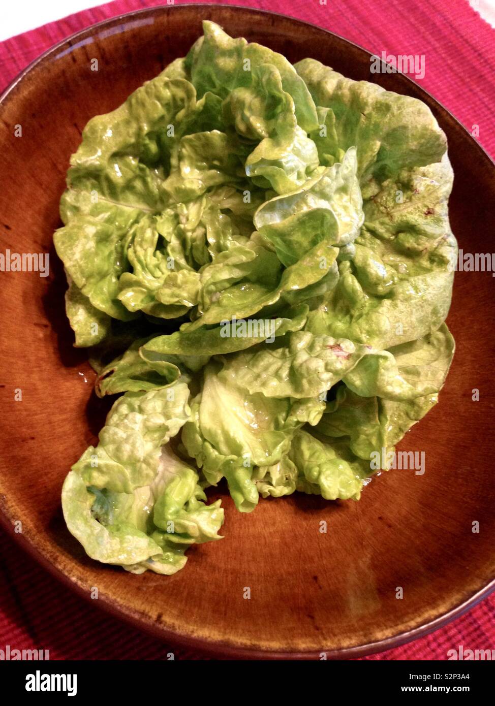 Salad in Original Splendor Stock Photo - Alamy