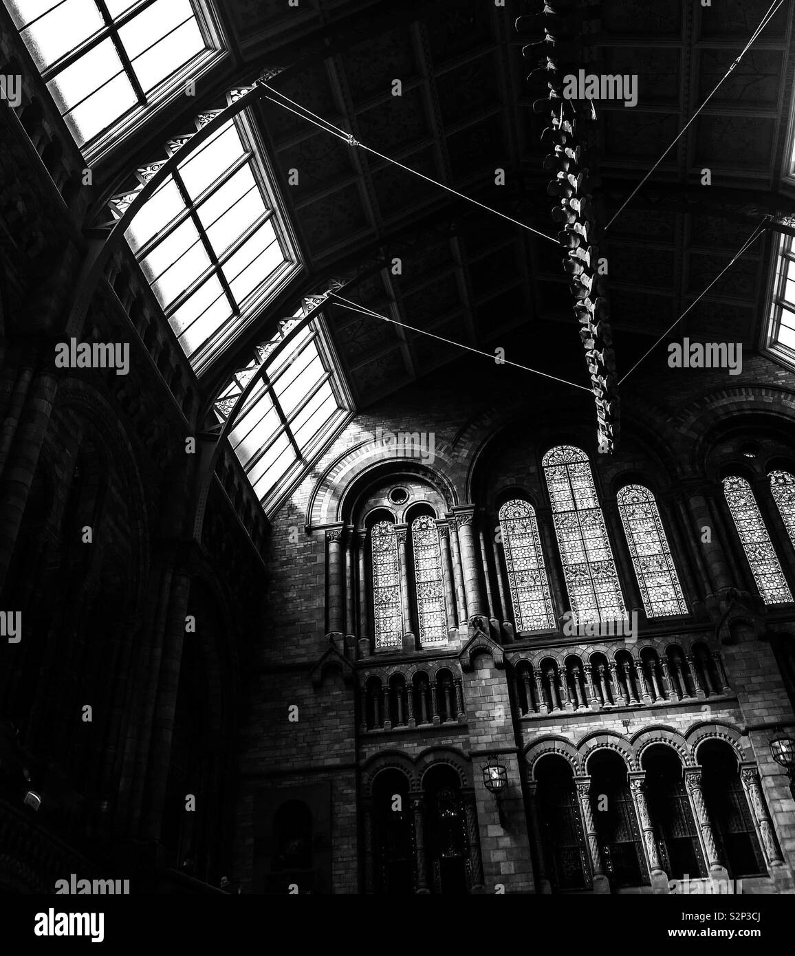 Museum inside interior Black and White Stock Photos & Images - Alamy