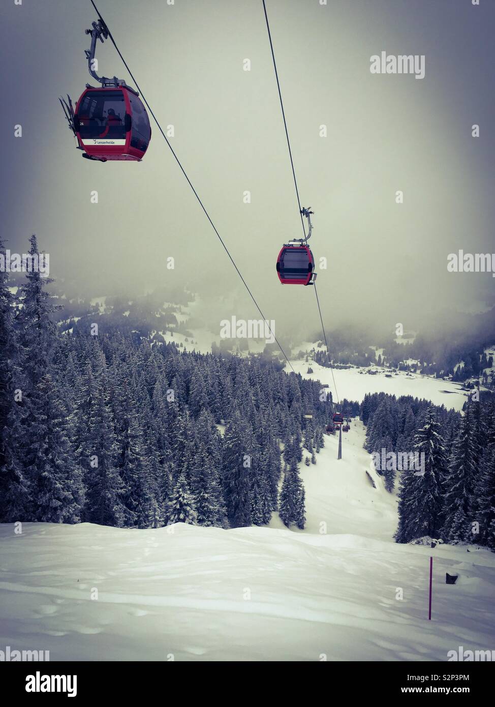 Ski gondola swiss alps hi-res stock photography and images - Alamy