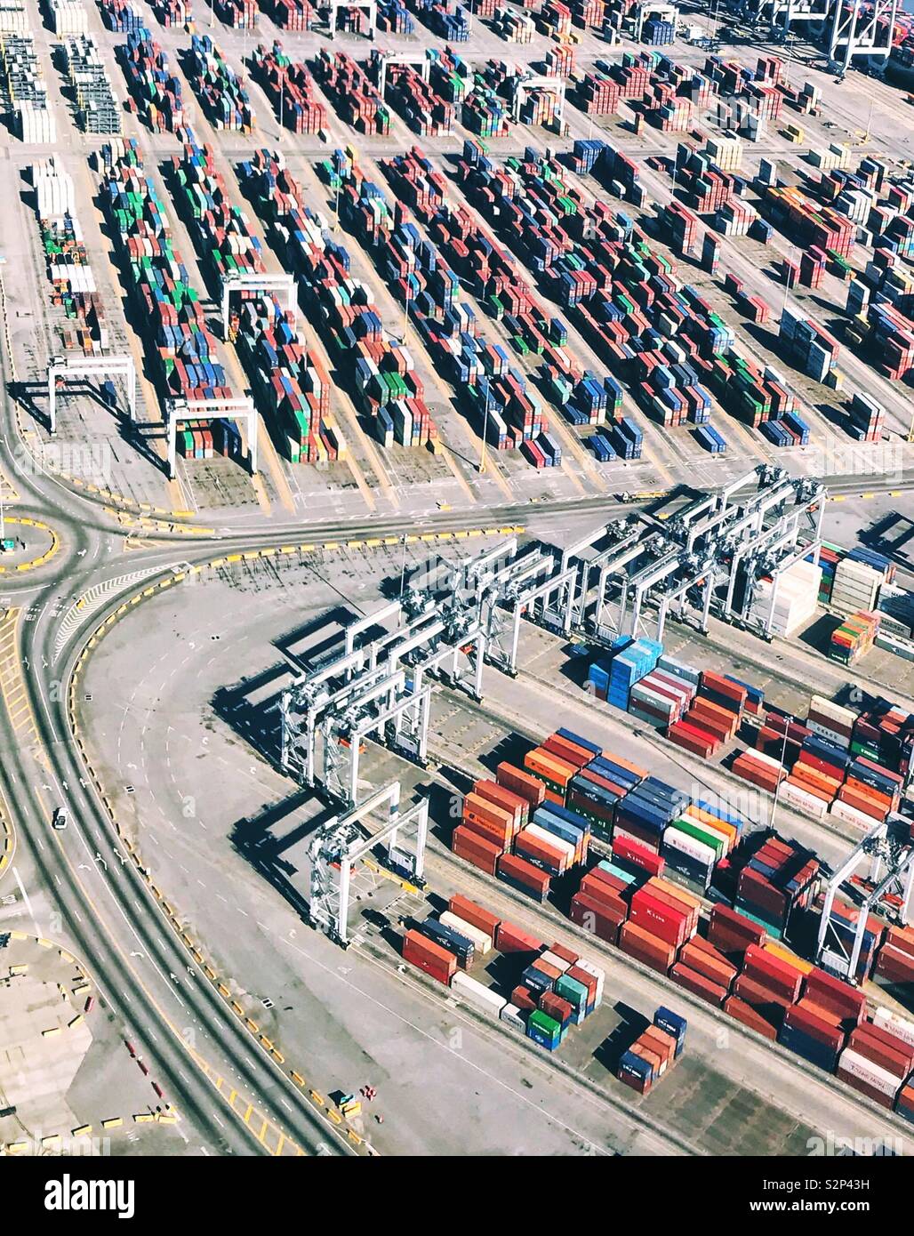 Port of savannah aerial hi-res stock photography and images - Alamy