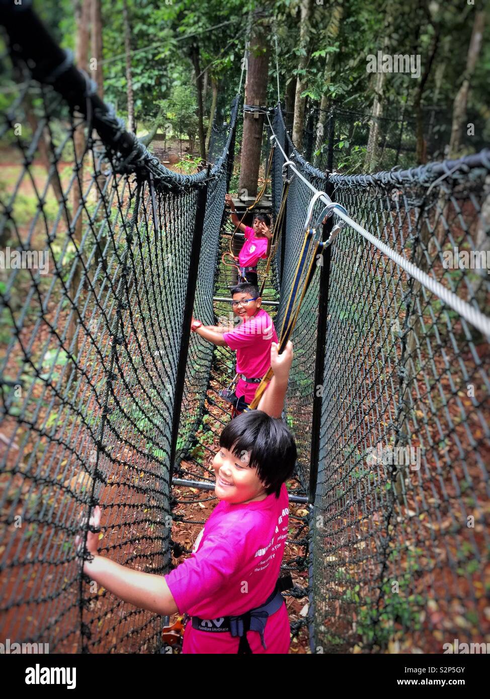 Kids having fun Stock Photo - Alamy