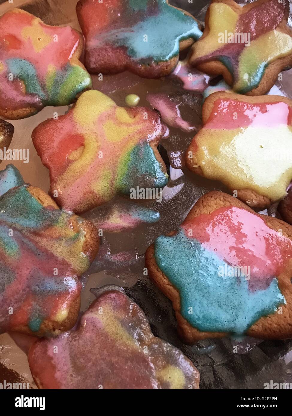 Colored cookies hi-res stock photography and images - Alamy