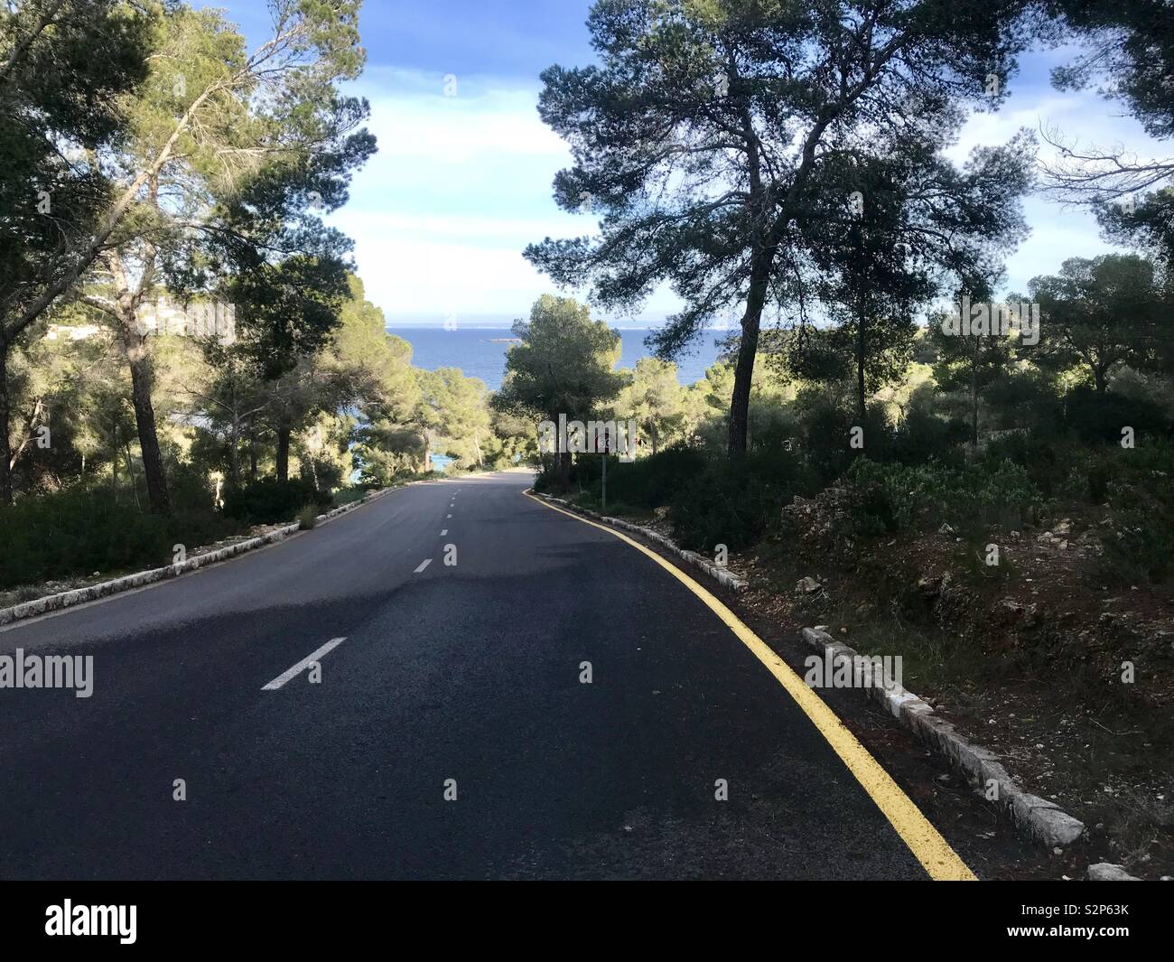 Mallorca roads hi-res stock photography and images - Alamy