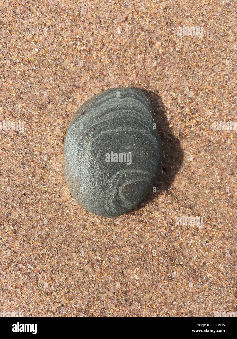 The lone stone Stock Photo - Alamy