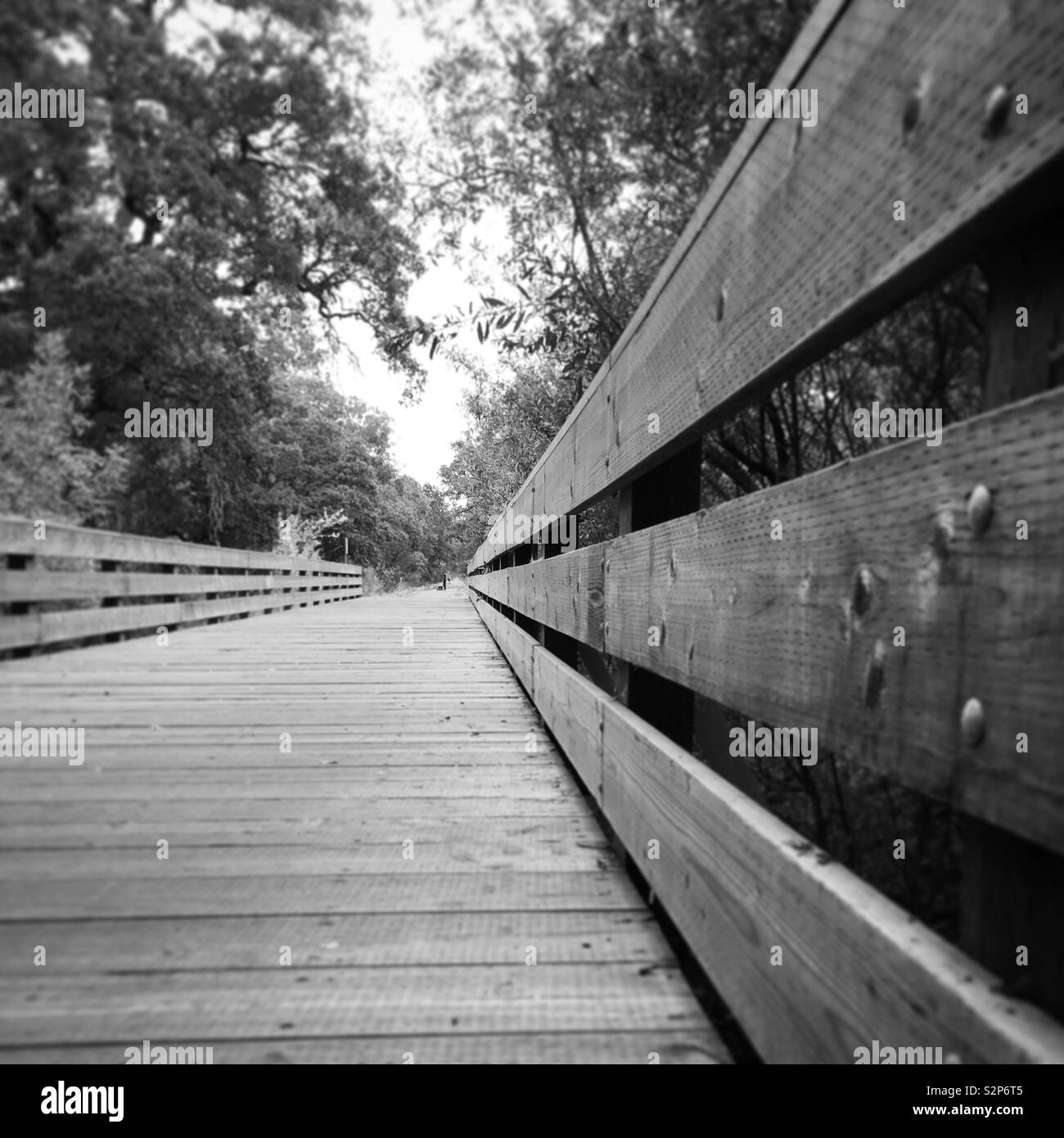 Bike path bridge Stock Photo - Alamy