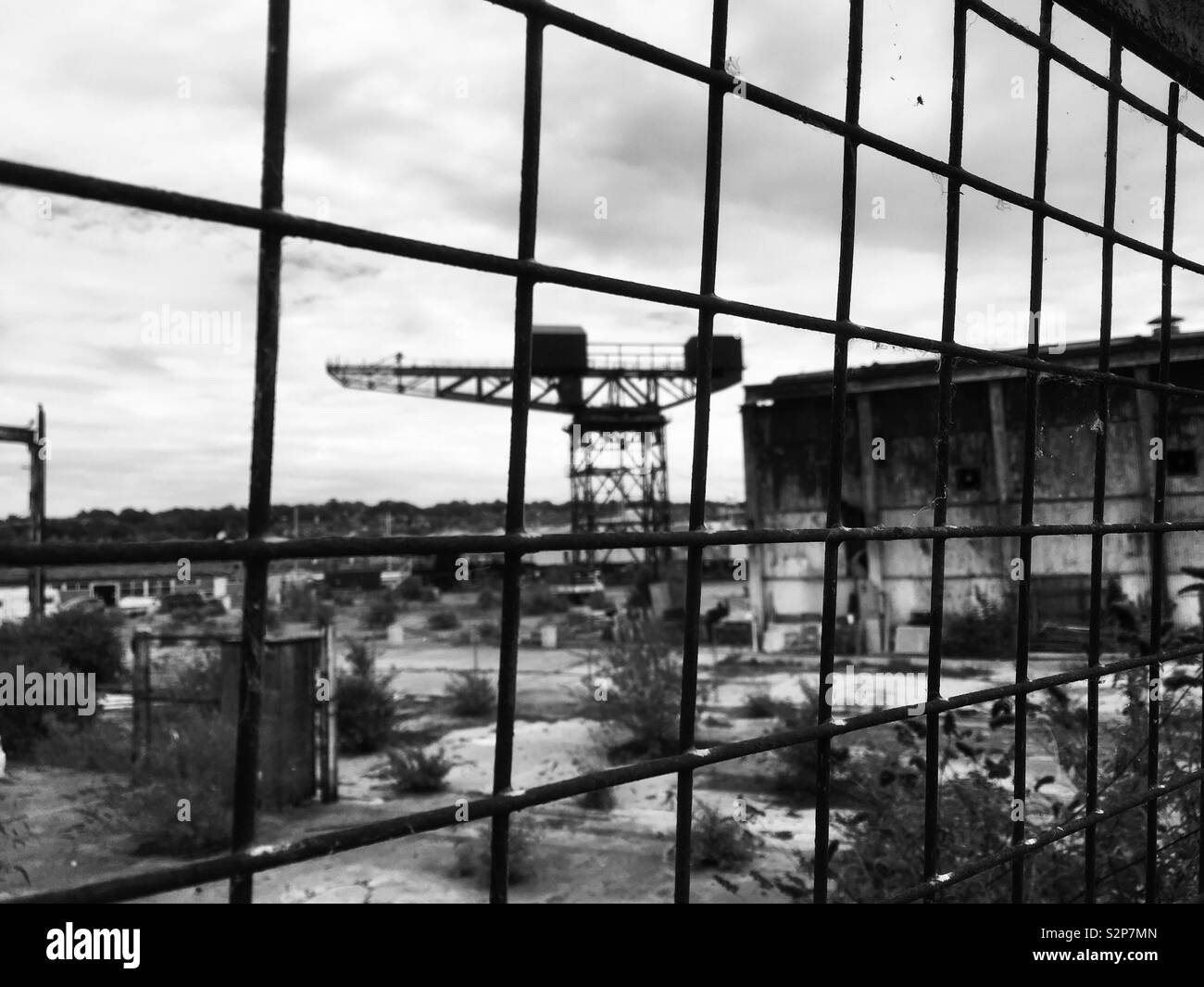 Shipyard Black and White Stock Photos & Images - Alamy