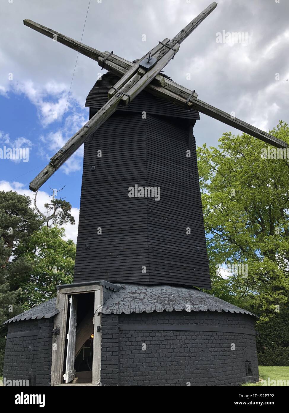 Windmill Postmill High Resolution Stock Photography and Images - Alamy