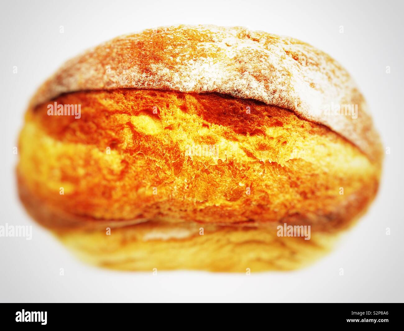 Farmhouse White Bread Stock Photo Alamy