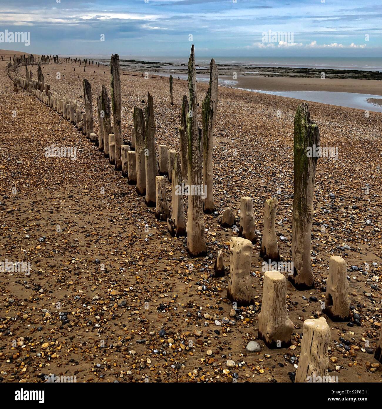 Old sea defence hi-res stock photography and images - Alamy