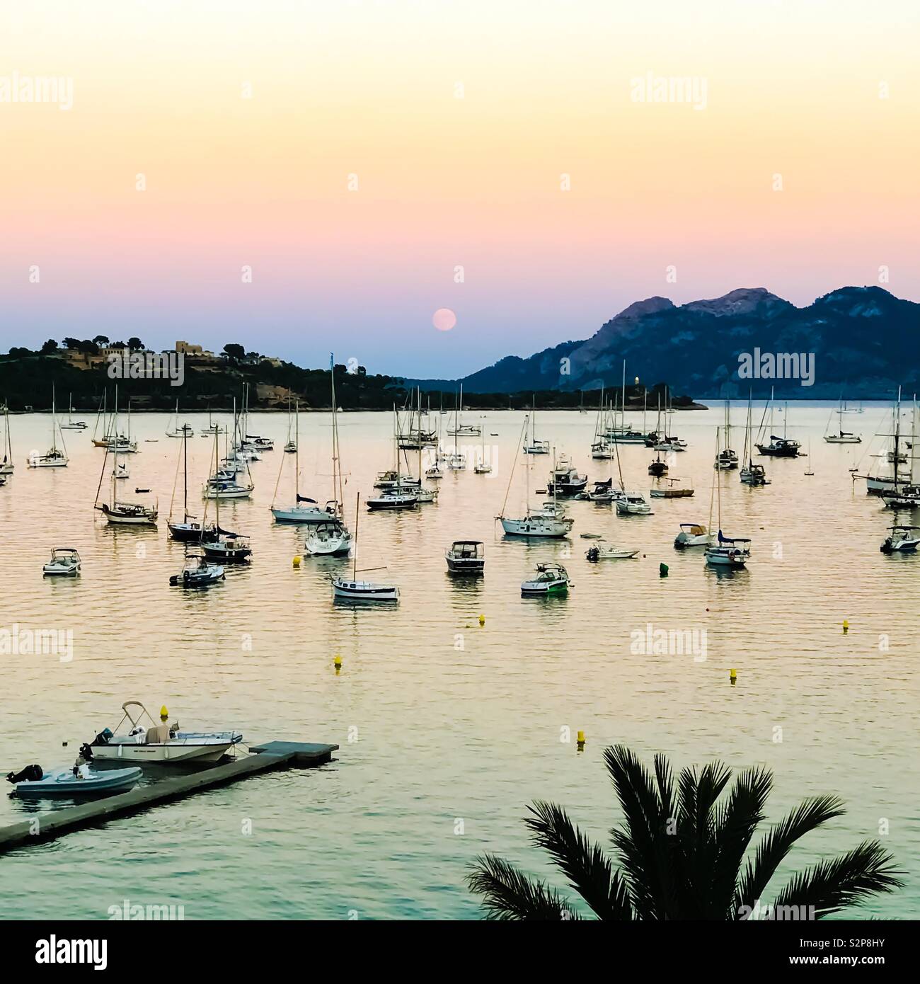 Mallorca sunset view hi-res stock photography and images - Alamy