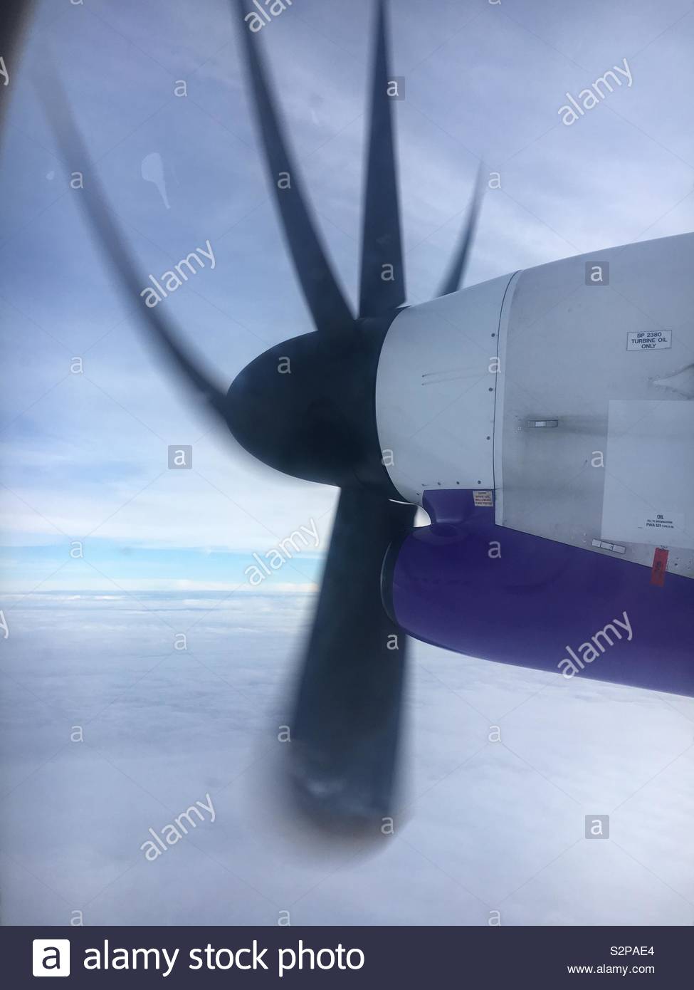 Flight to Isle of Man Stock Photo - Alamy