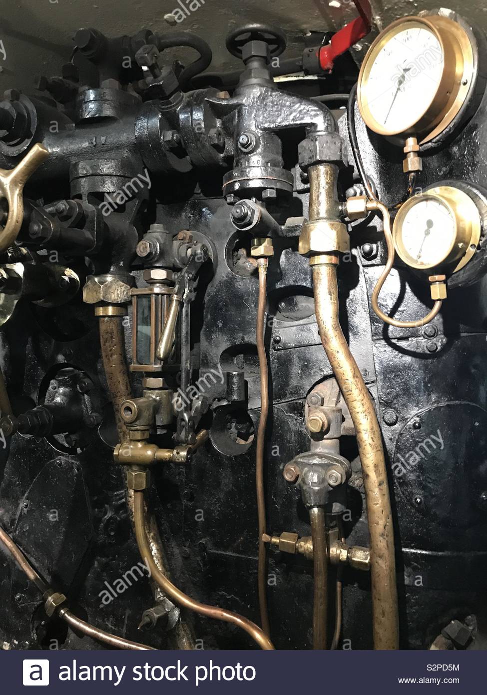 The power of steam Stock Photo - Alamy