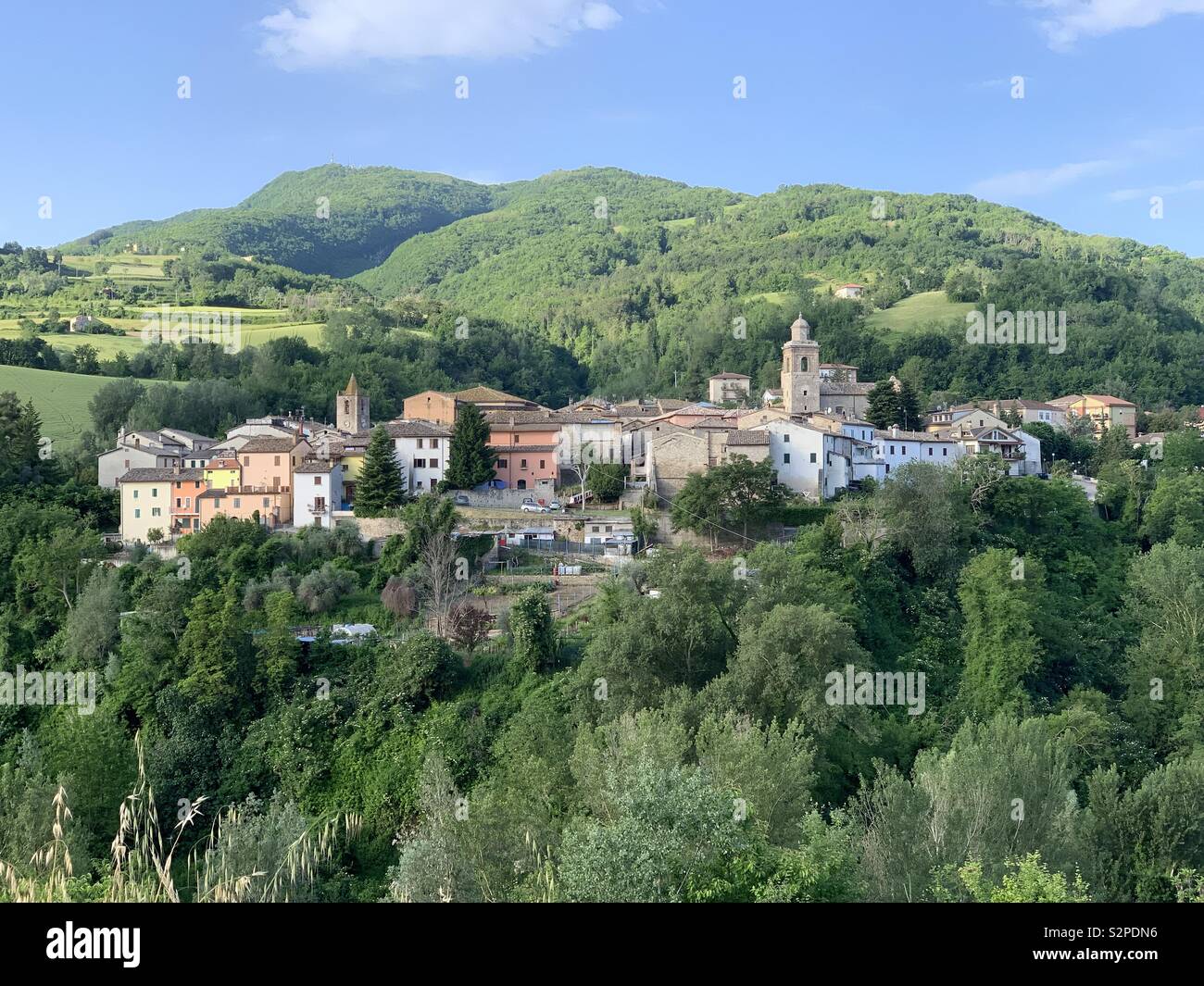 View of Rotella , municipality in the Province of Ascoli Piceno in the ...