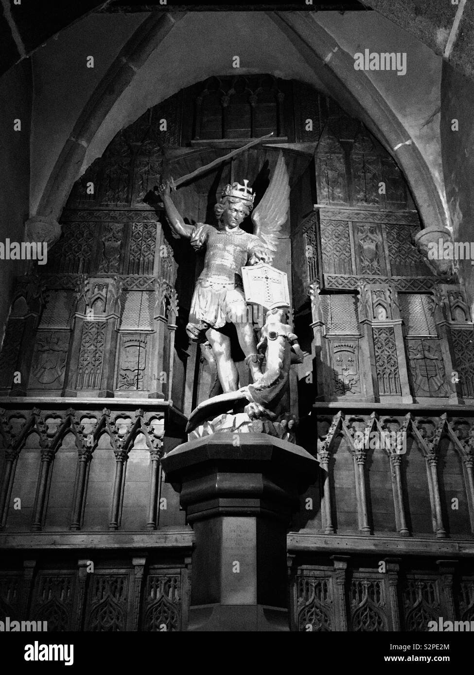 Church saint michael in Black and White Stock Photos & Images - Alamy