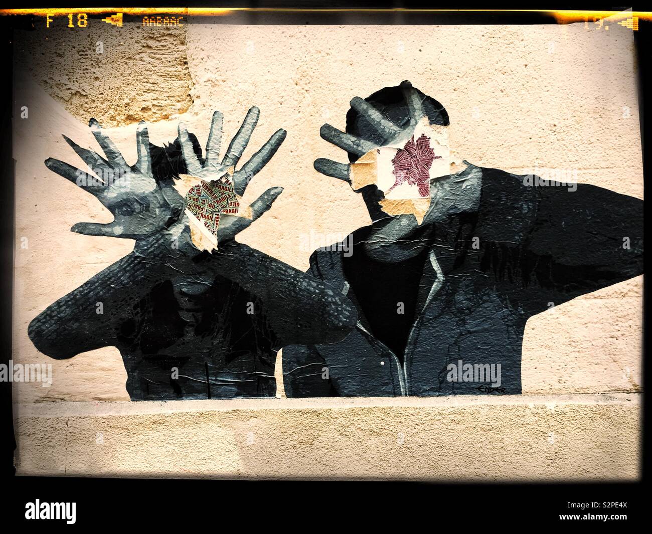 Torn up poster hi-res stock photography and images - Alamy