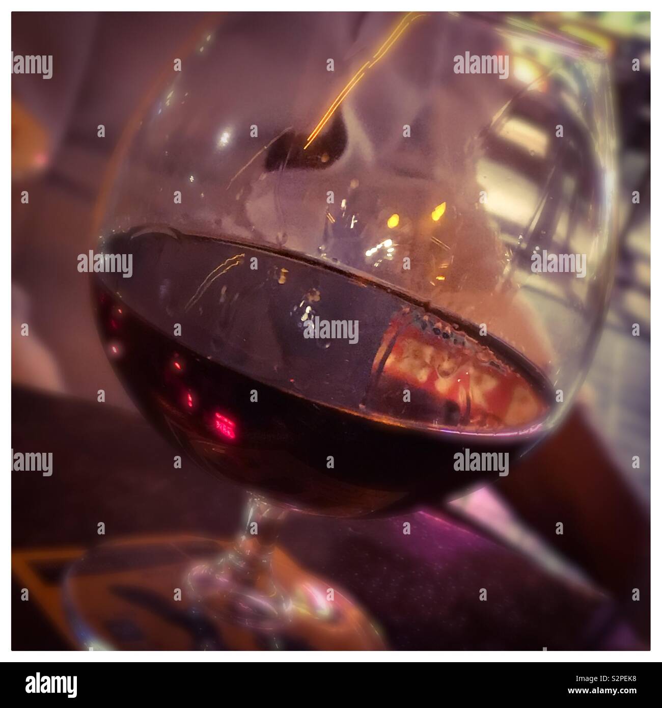 Large brandy in Mallorca Stock Photo - Alamy