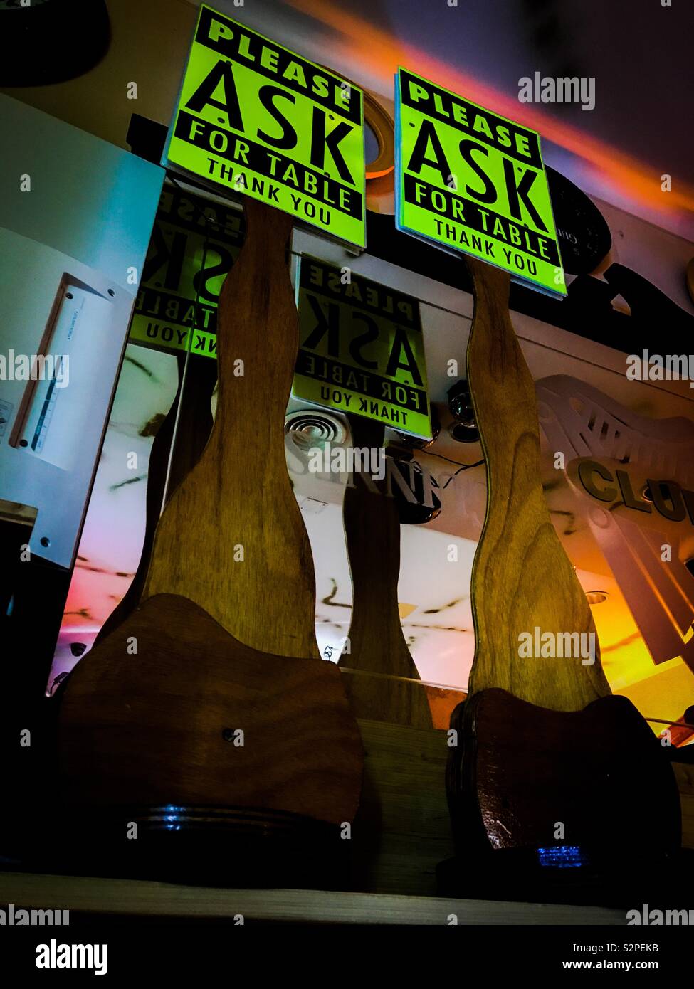 Ask for table Stock Photo - Alamy