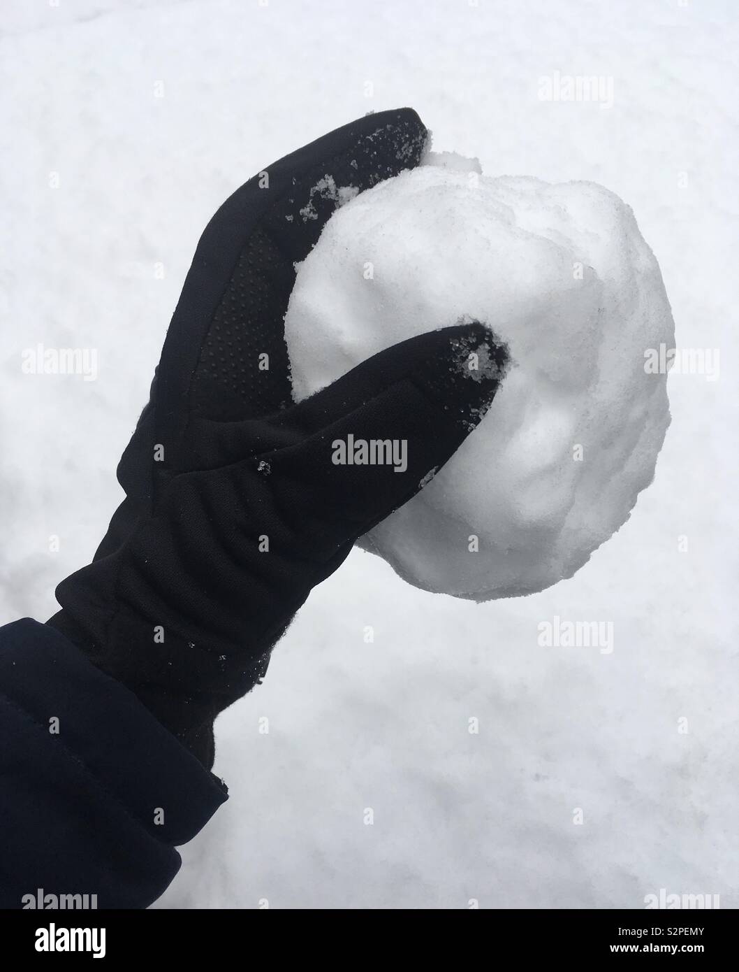Hand Holding Snowball High Resolution Stock Photography and Images - Alamy