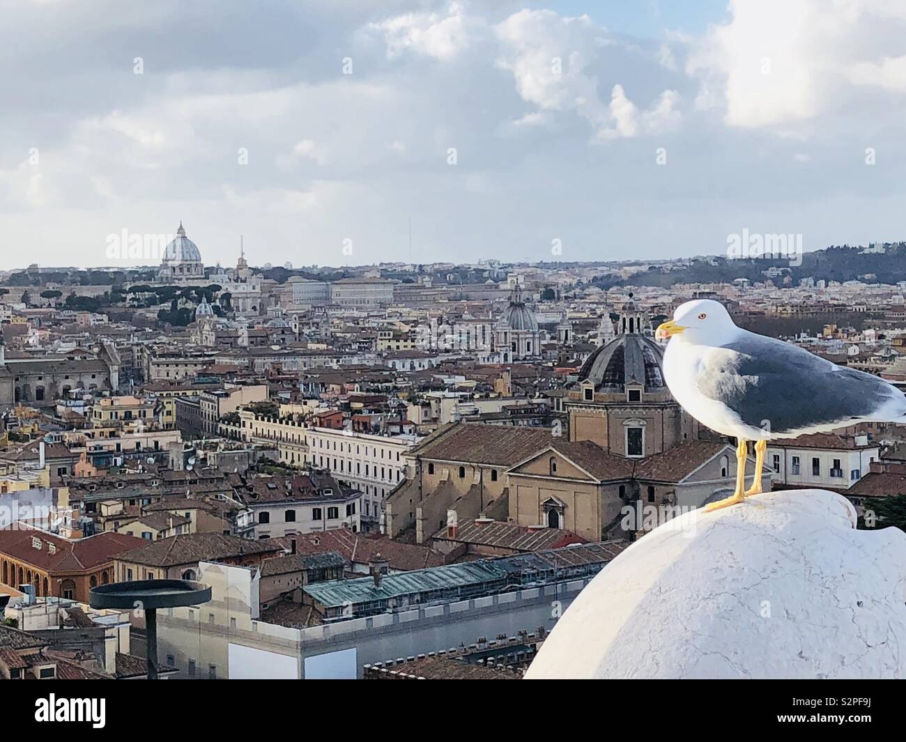Rome from above hi-res stock photography and images - Alamy