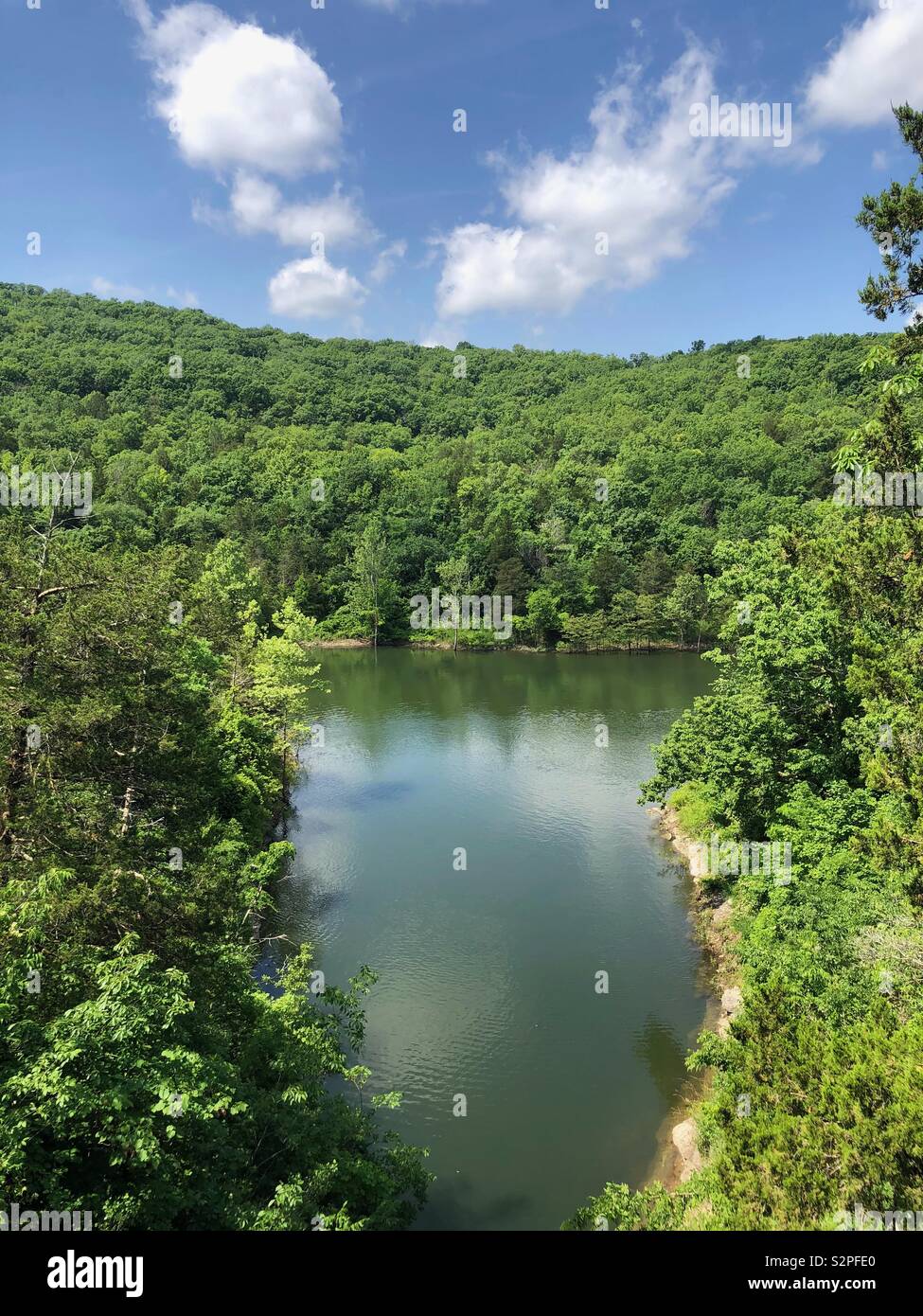 Lake in Missouri Stock Photo - Alamy