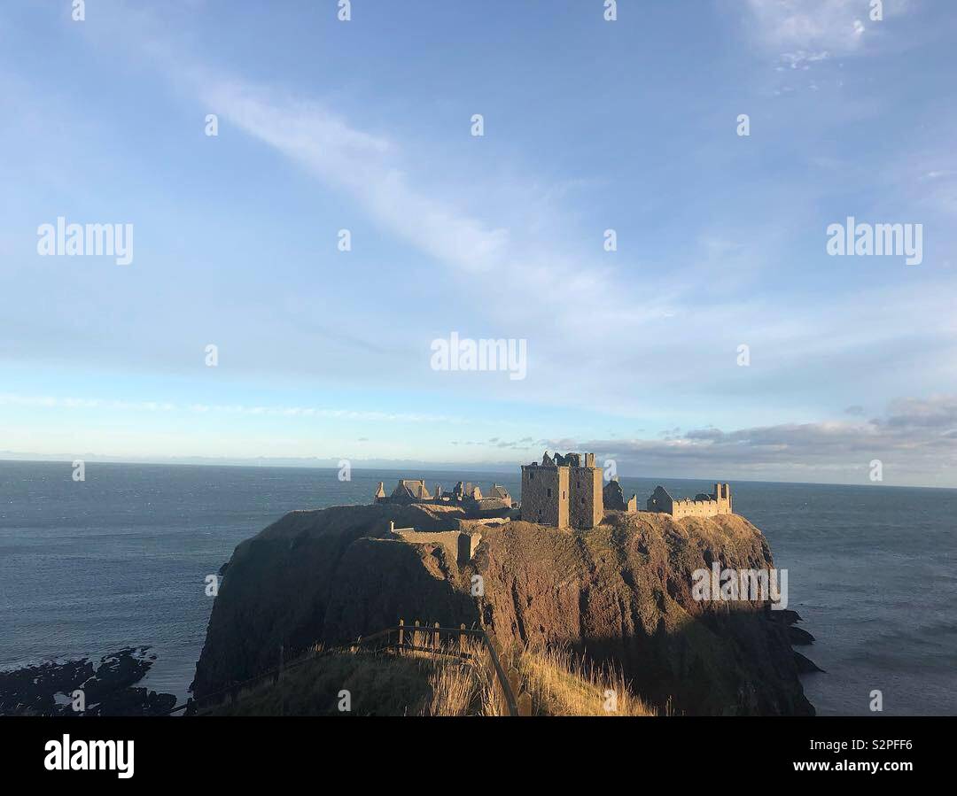 A castle at sea Stock Photo - Alamy