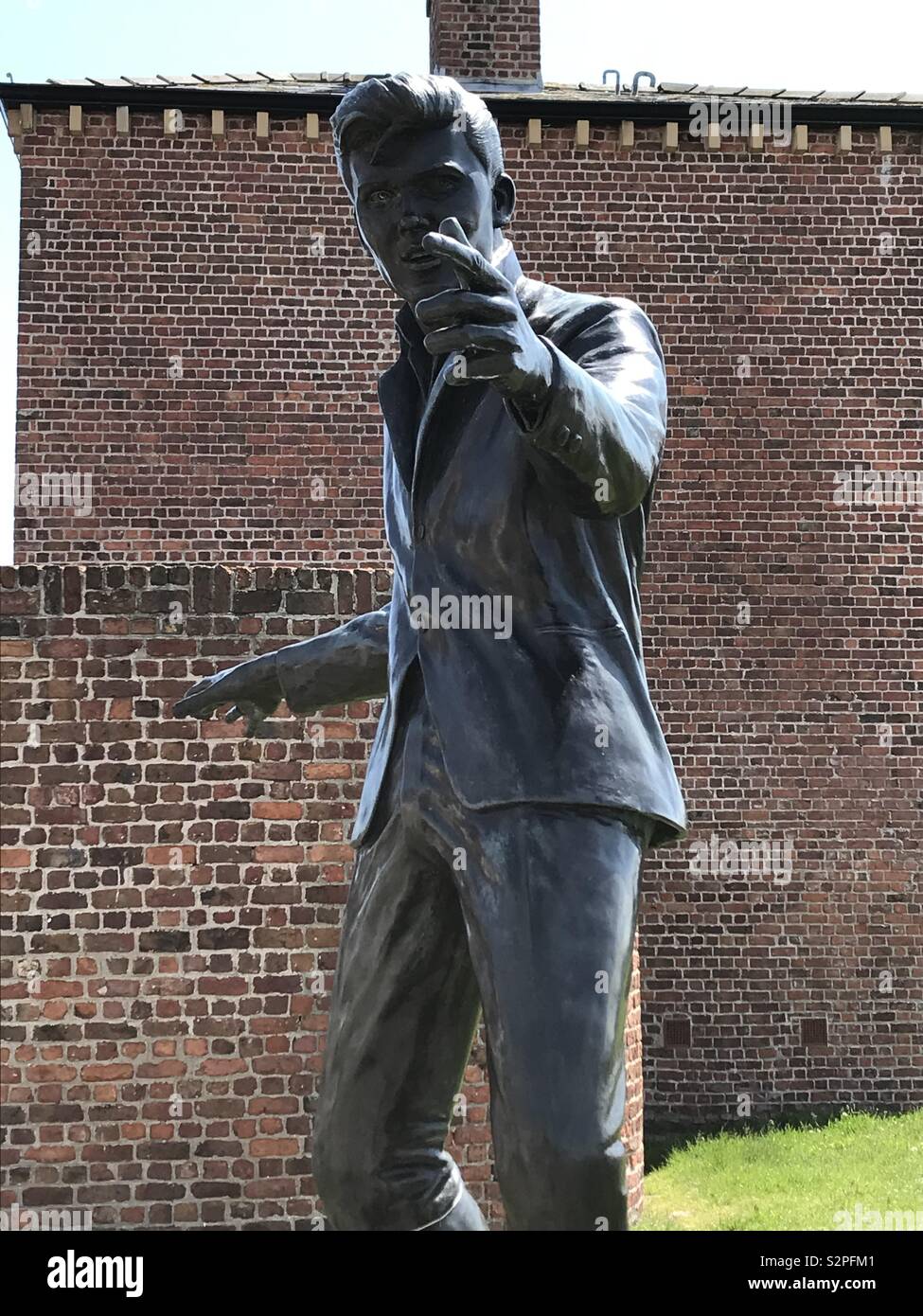Billy fury statue Stock Photo - Alamy