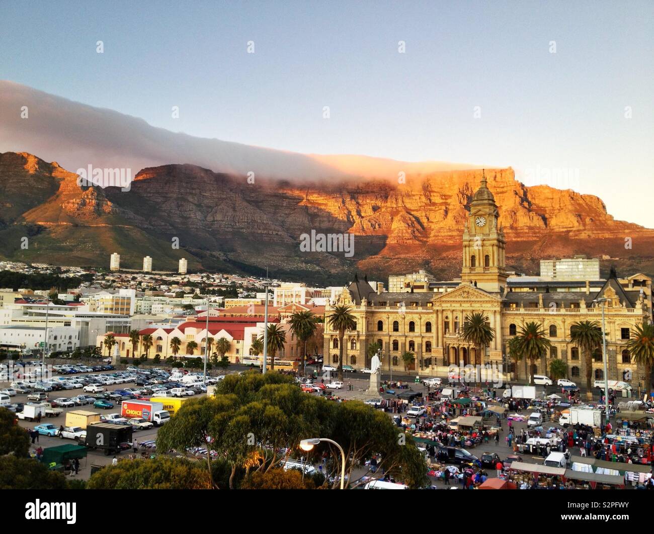 Table Mountain - City of Cape Town Stock Photo - Alamy
