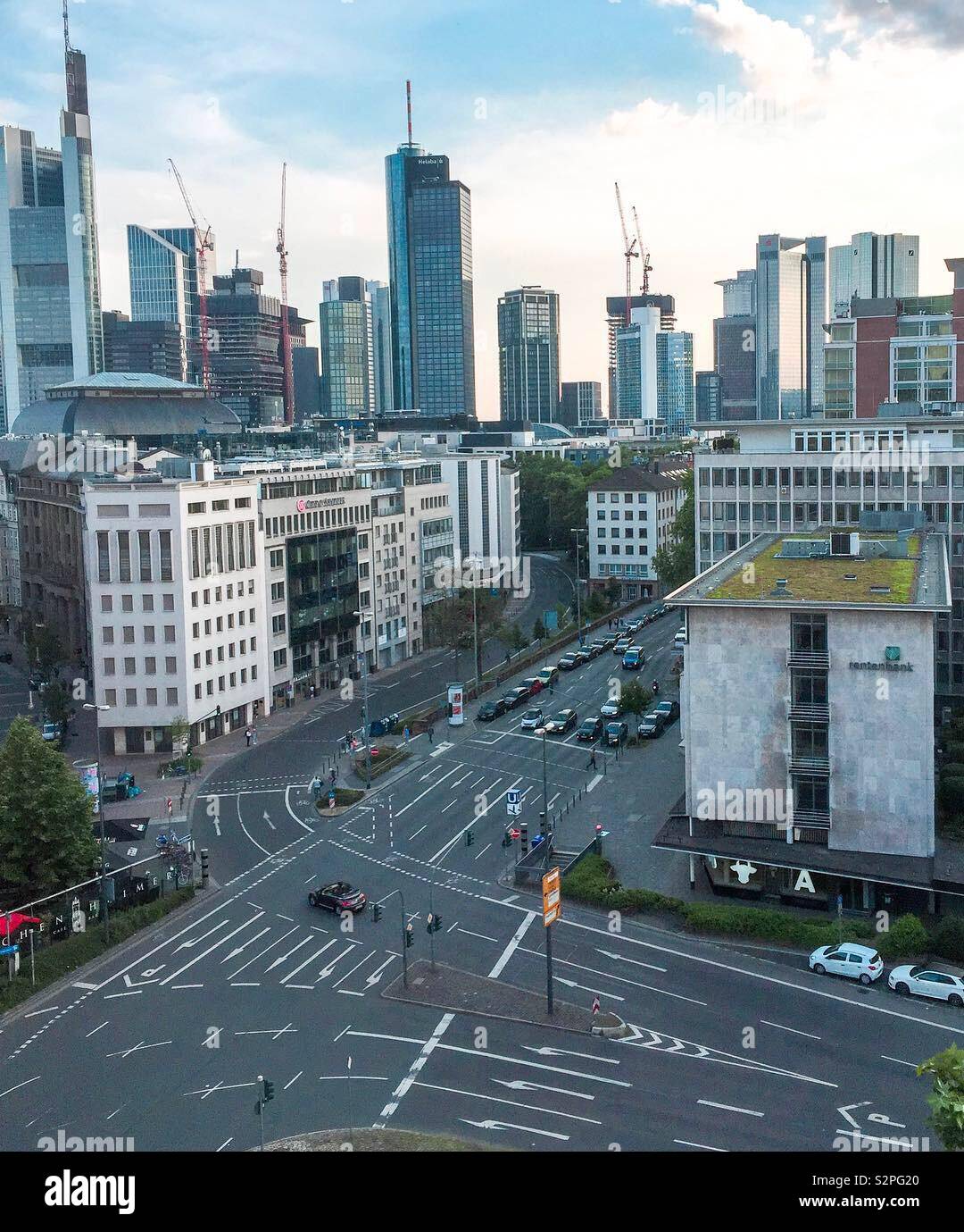 Frankfurt am Main - Business Centre Stock Photo - Alamy