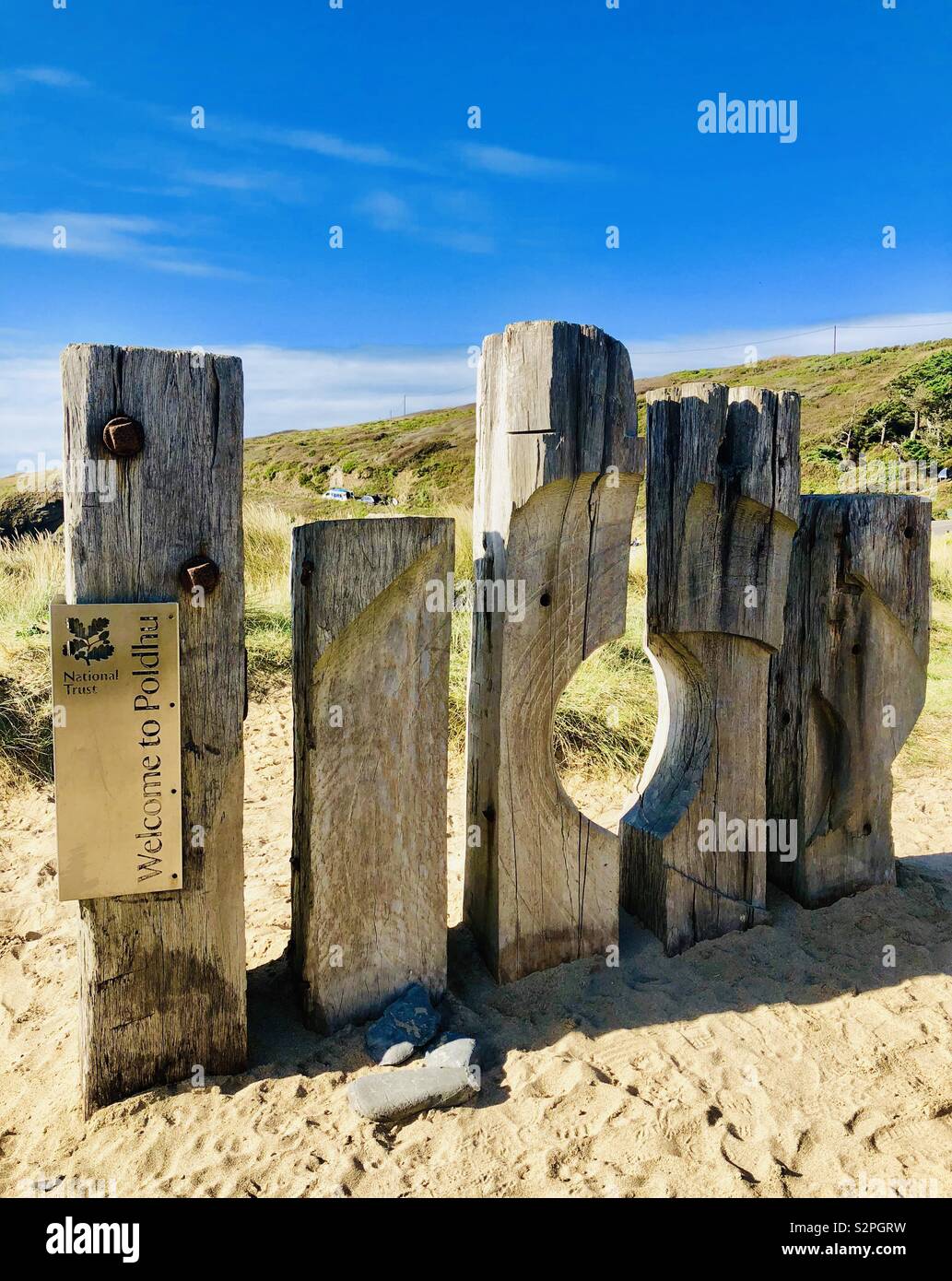 Poldhu Cove Cornwall Stock Photo - Alamy