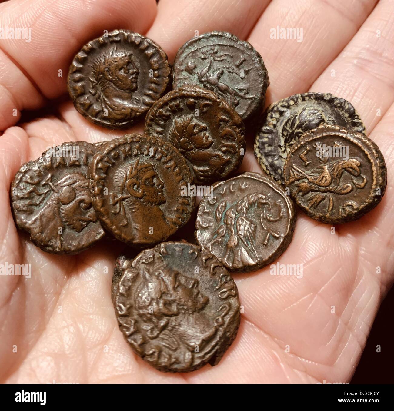 Roman Coins High Resolution Stock Photography and Images - Alamy