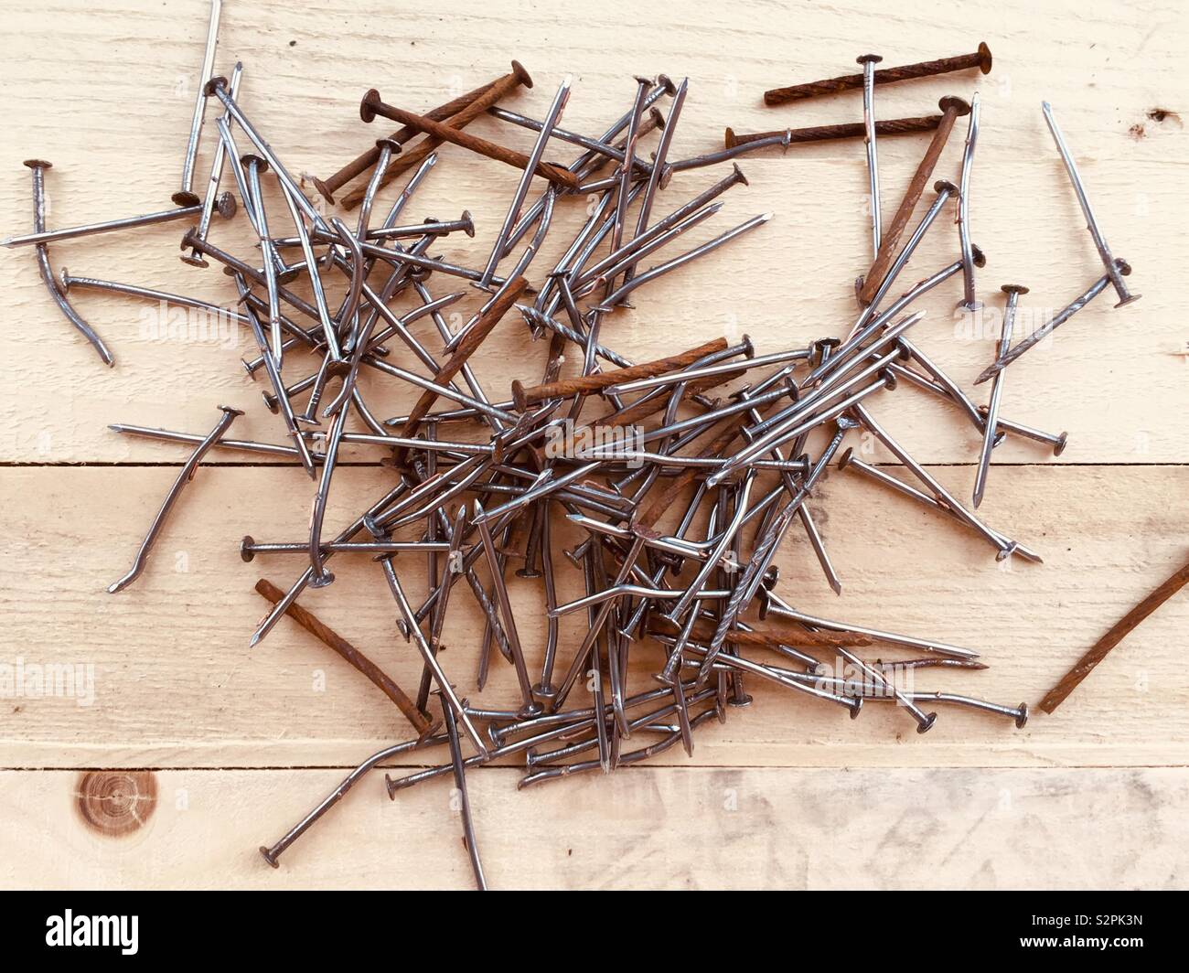Carpentry nails hi-res stock photography and images - Alamy