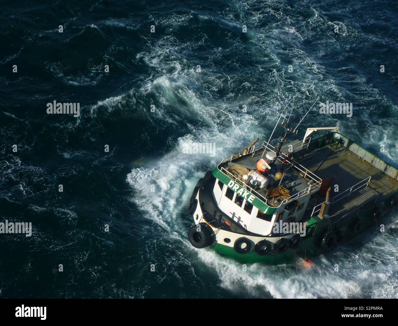 Pilot Drake passage Cape Horn Stock Photo - Alamy
