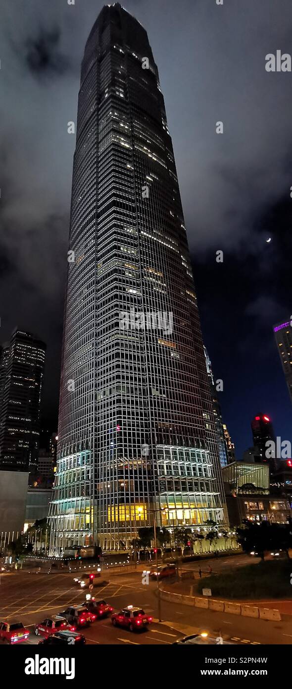 IFC Tower in Hong Kong Stock Photo - Alamy