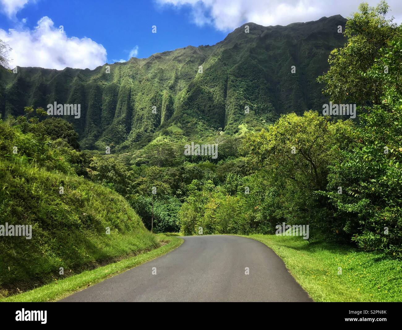Hawaiian road hi-res stock photography and images - Alamy
