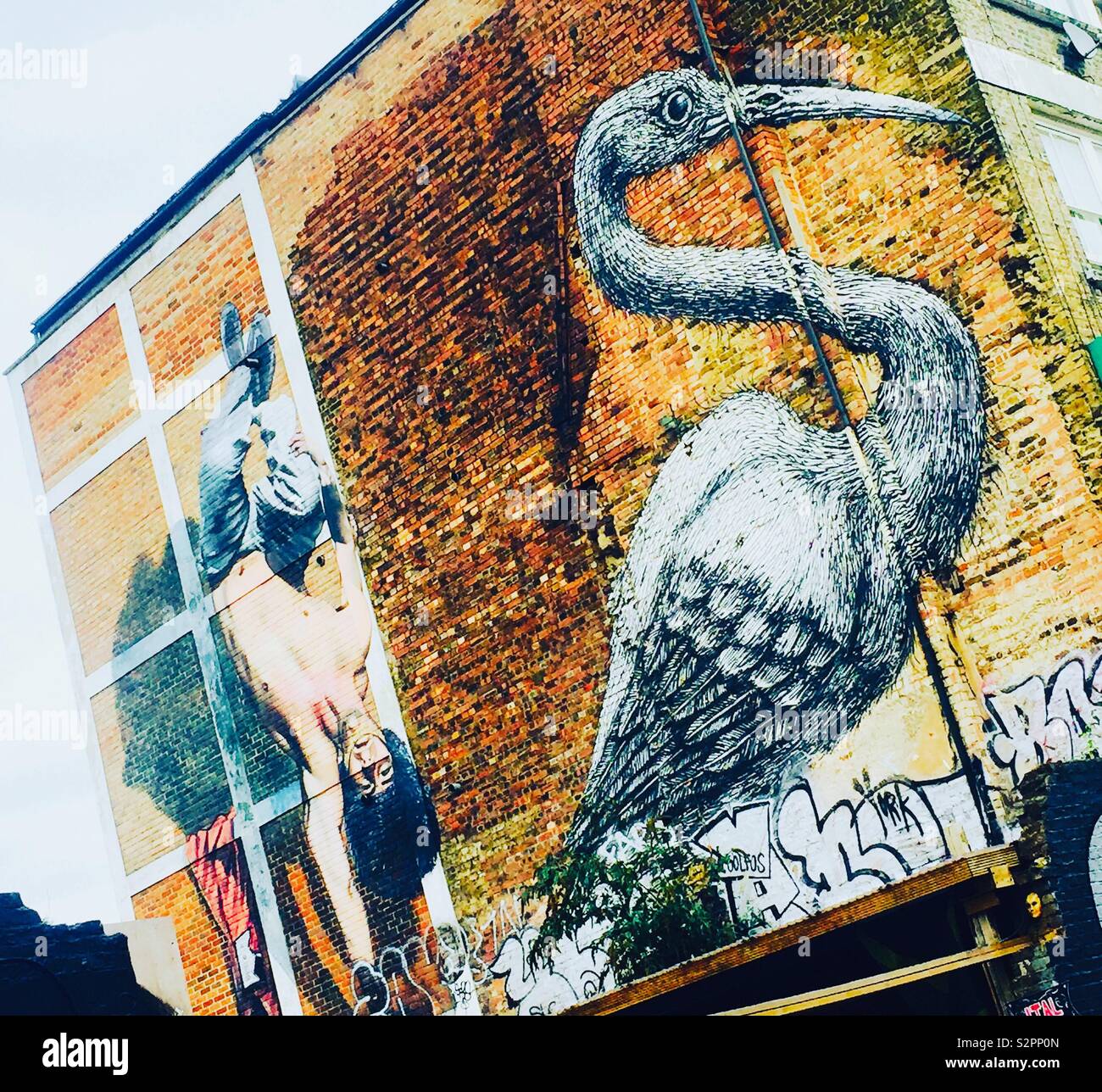 Street art on wall hi-res stock photography and images - Alamy