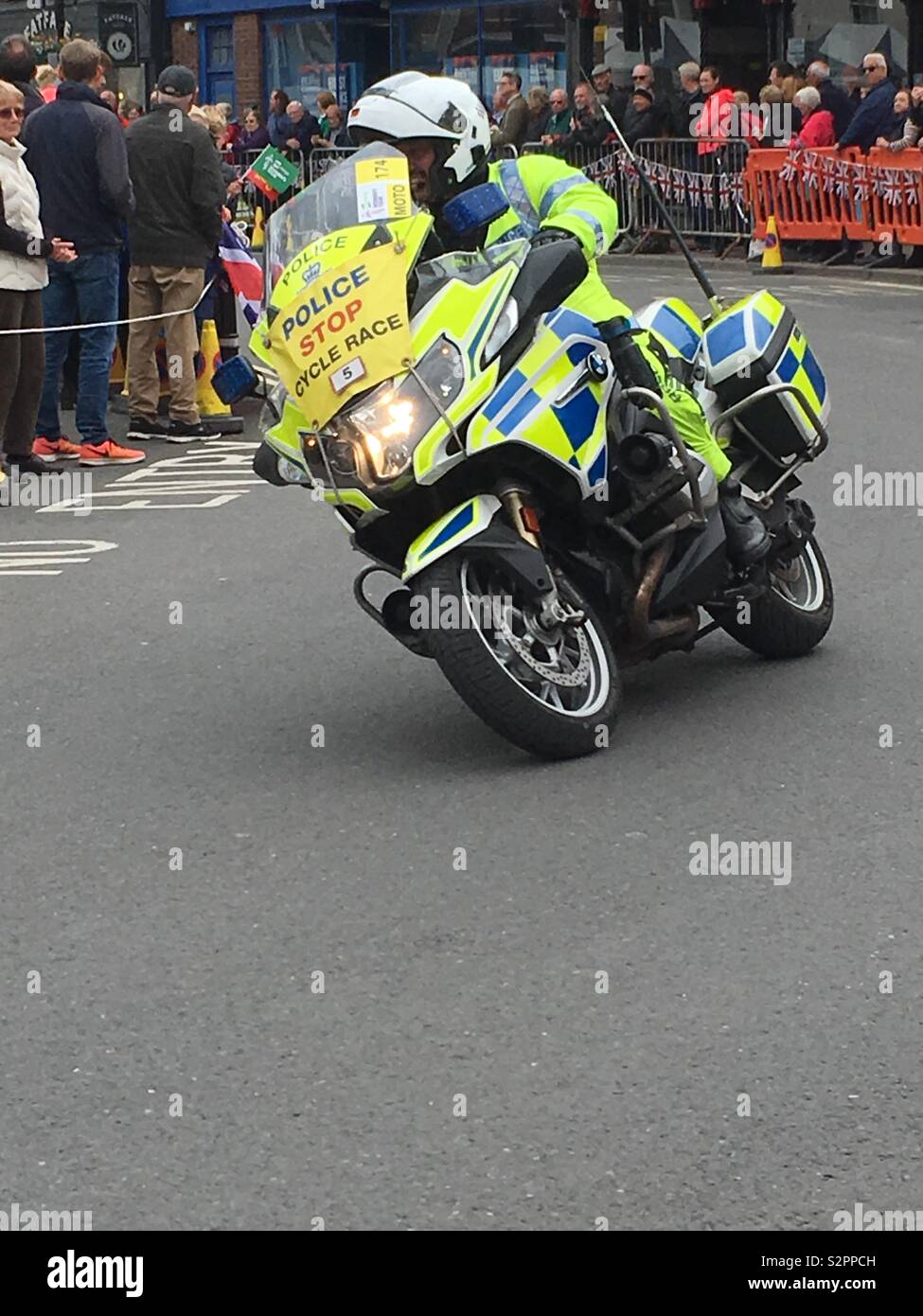 Police motor bike Stock Photo - Alamy