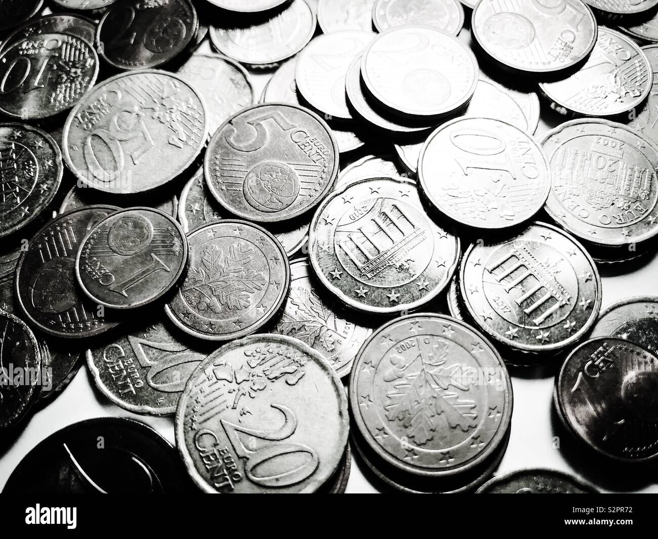 Black And White Coins High Resolution Stock Photography and Images - Alamy