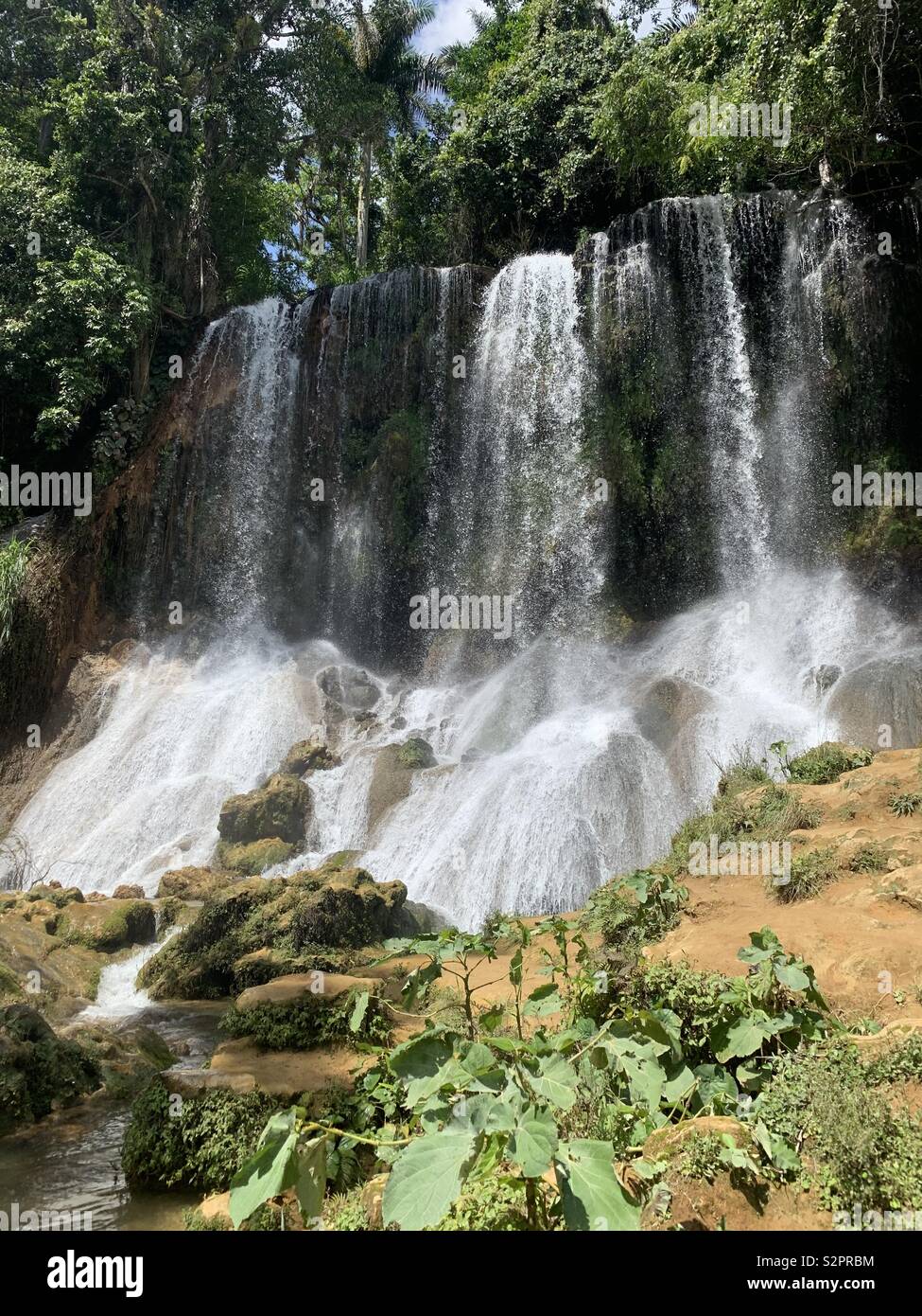Waterfall - EL Nicho Stock Photo - Alamy Waterfall - EL Nicho Stock Photo - Alamy