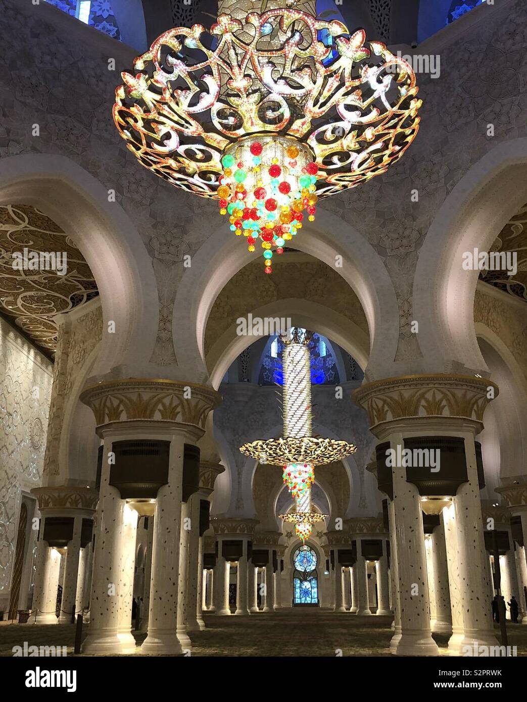Inside Sheikh zayed Mosque Stock Photo - Alamy