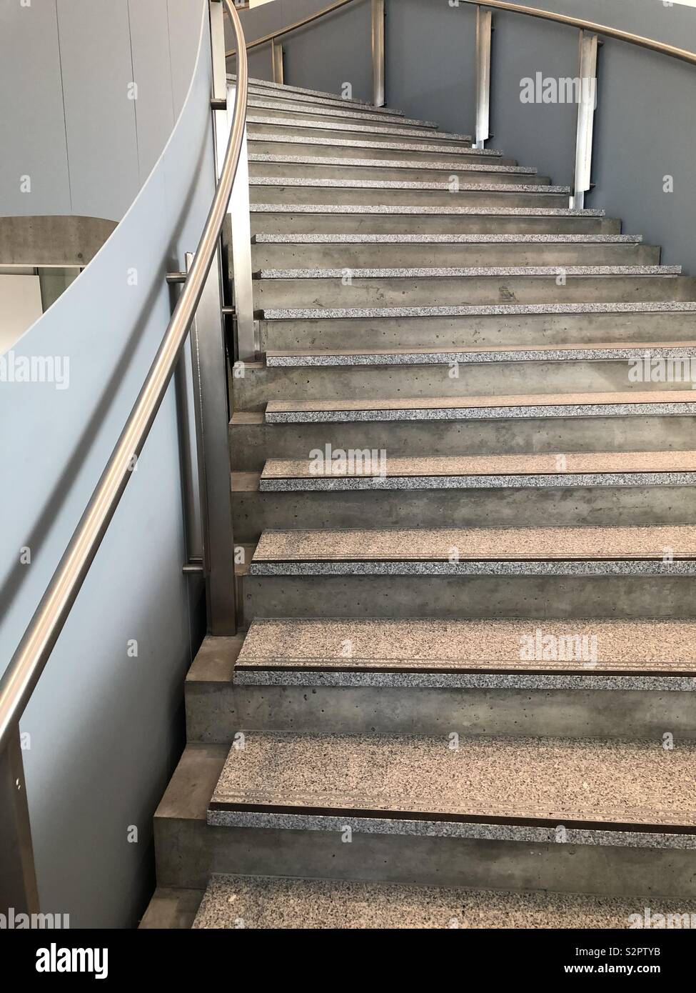 Stairs going up Stock Photo - Alamy