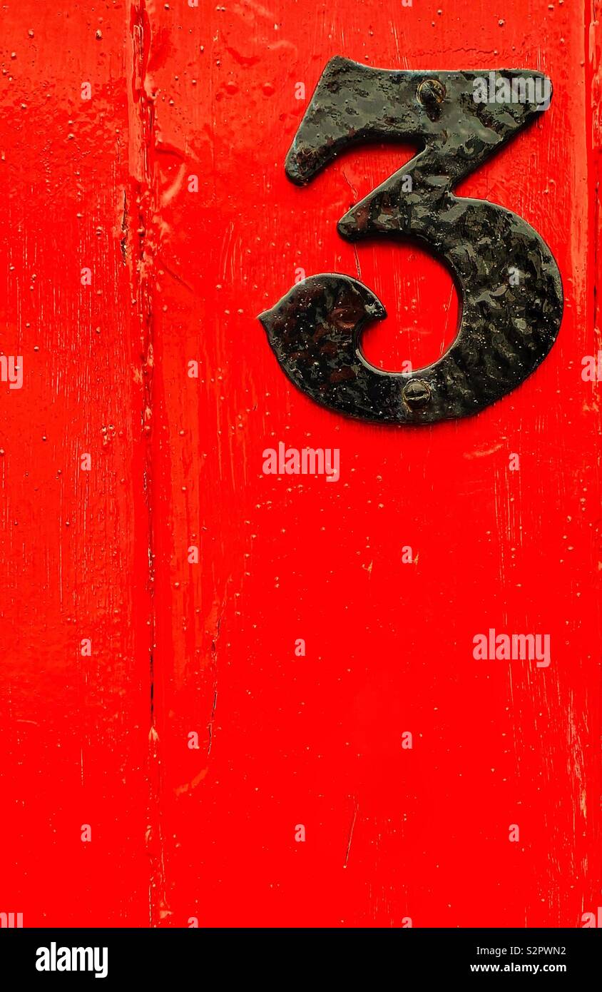 Metal door number hi-res stock photography and images - Alamy