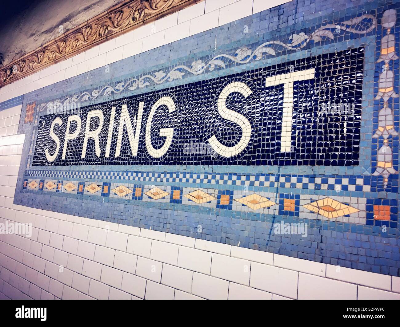 Spring street station hi-res stock photography and images - Alamy