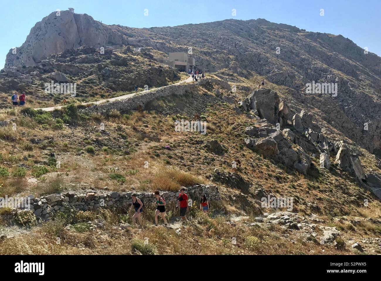 Thera volcano hi-res stock photography and images - Alamy