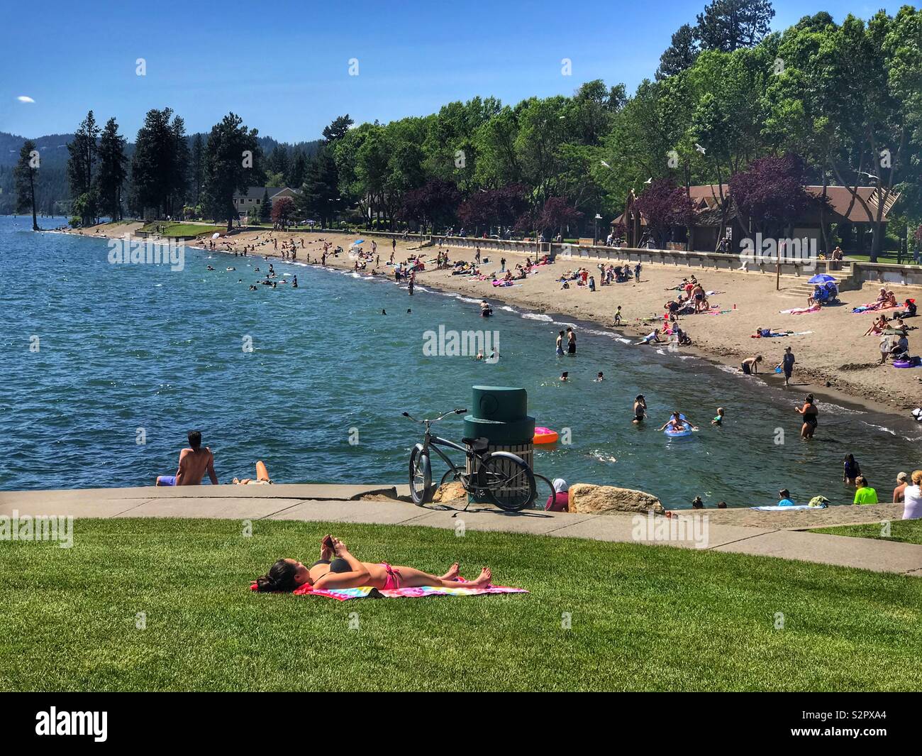 Coeur Dalene Lake High Resolution Stock Photography and Images - Alamy
