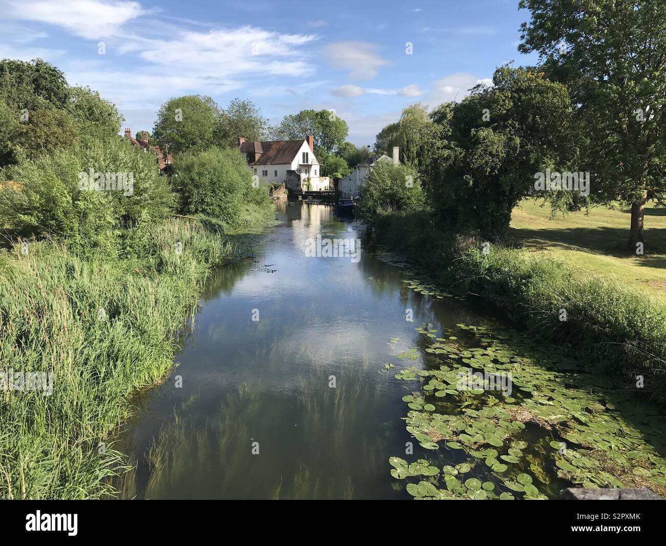 The Thames near Wallingford Stock Photo - Alamy