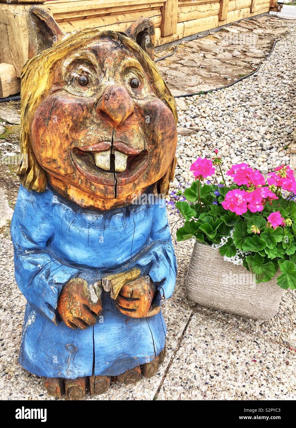 Carved troll hi-res stock photography and images - Alamy